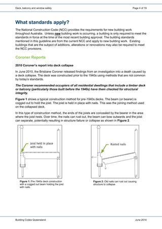 Deck Balcony and Window Safety Guidelines | PDF