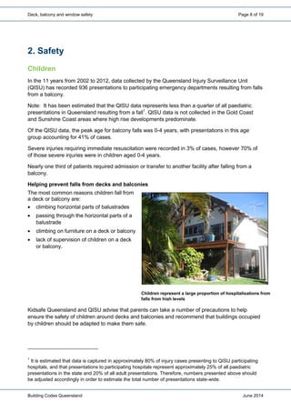Deck Balcony and Window Safety Guidelines | PDF