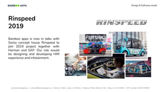 Bamboo Apps. Automotive Software Development. | PPT