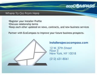 installer Presentation | PPT