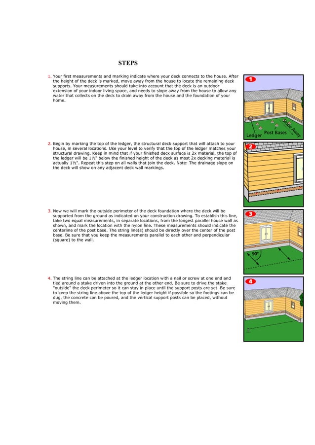 Deck marking | PDF