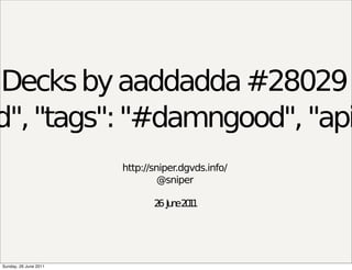 Decks by aaddadda #28029 | PDF