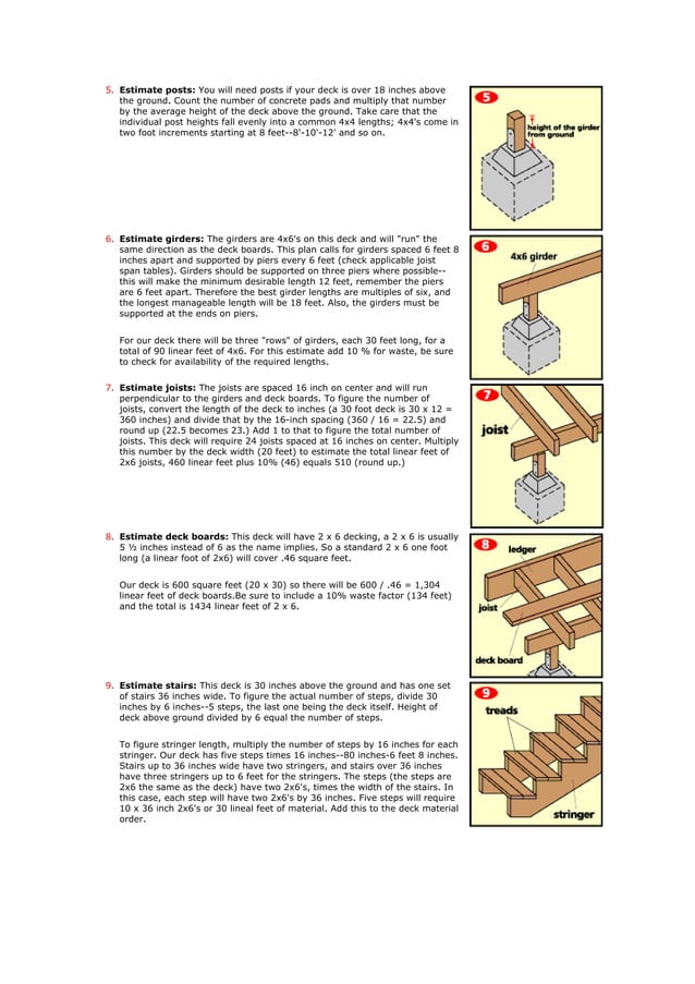 Deck structural design | PDF