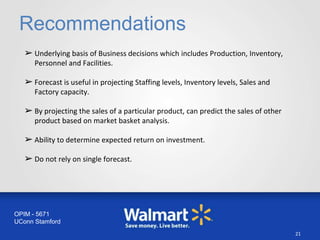 Walmart Sales Forecasting | PPTX