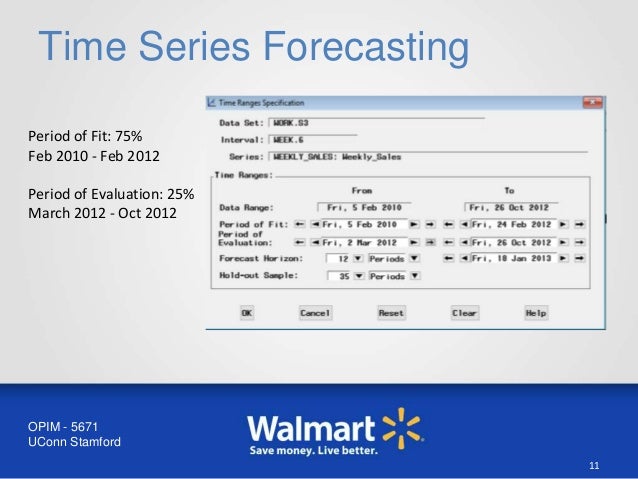 Walmart Sales Forecasting