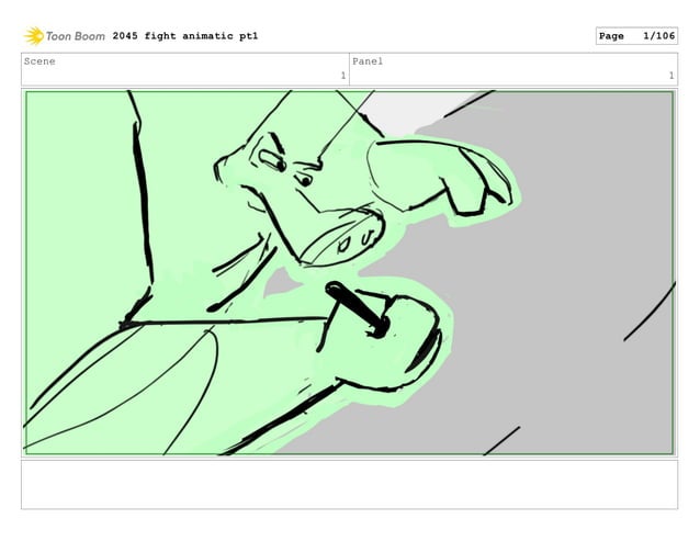 Fight Scene Storyboard (Action/Adventure Animation) | PDF