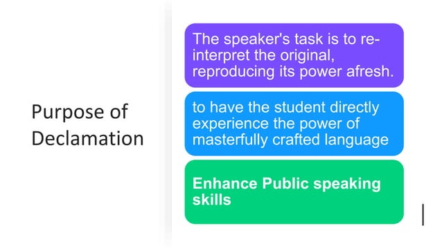 Declamation | PPTX