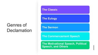 Declamation | PPTX