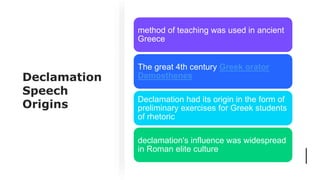 Declamation | PPT
