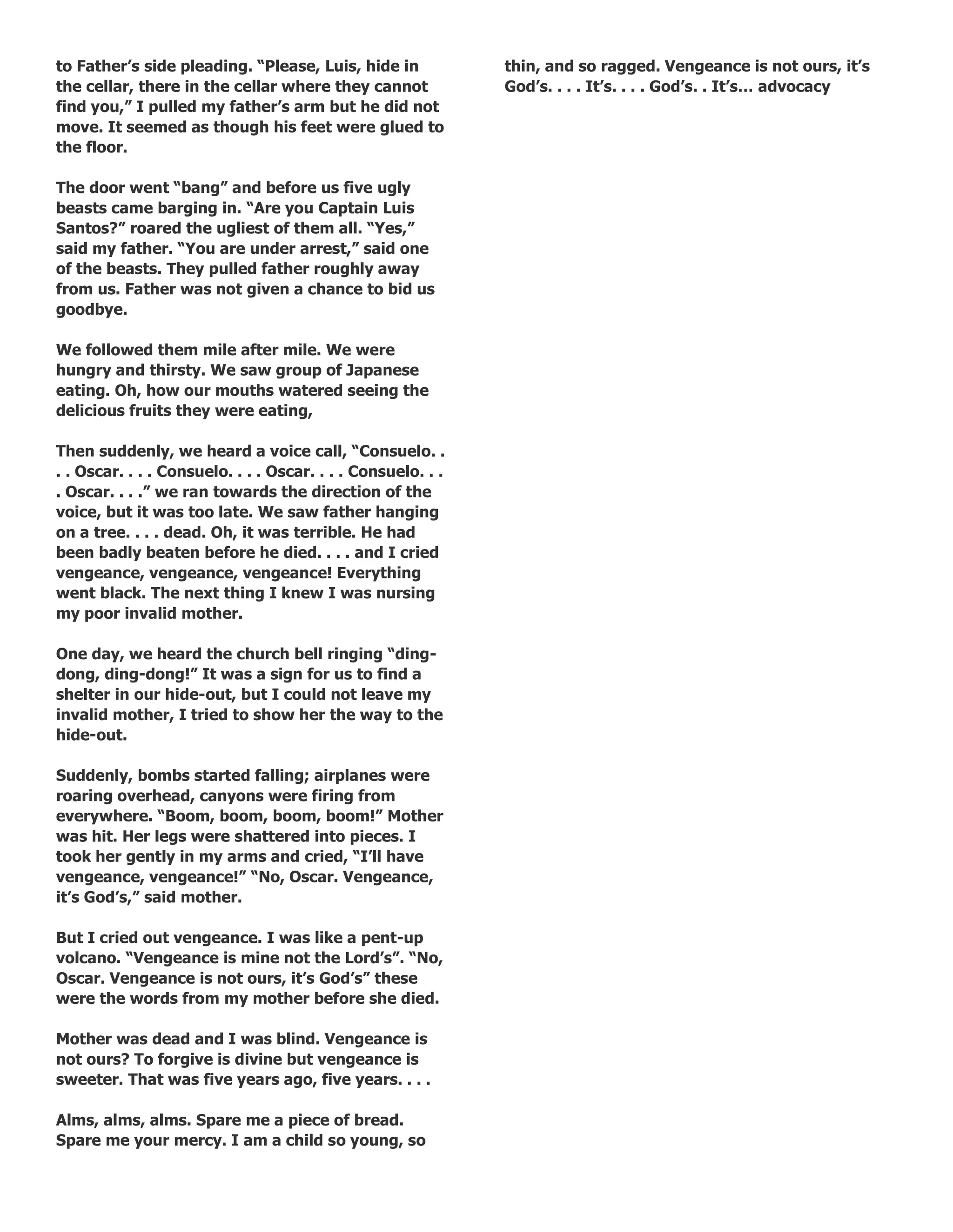 Declamation pieces | DOCX