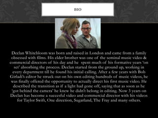 Declan whitebloom | PPTX