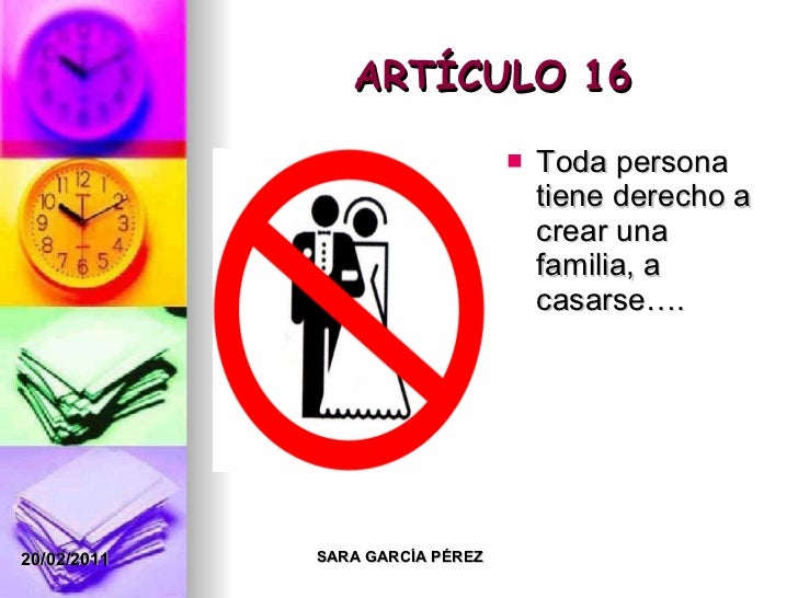 Declaración de los derechos humanos