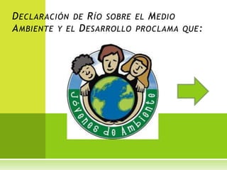 Declaración de río sobre el medio ambiente y