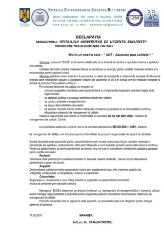 Declaratia de-politica-a-managerului | DOC