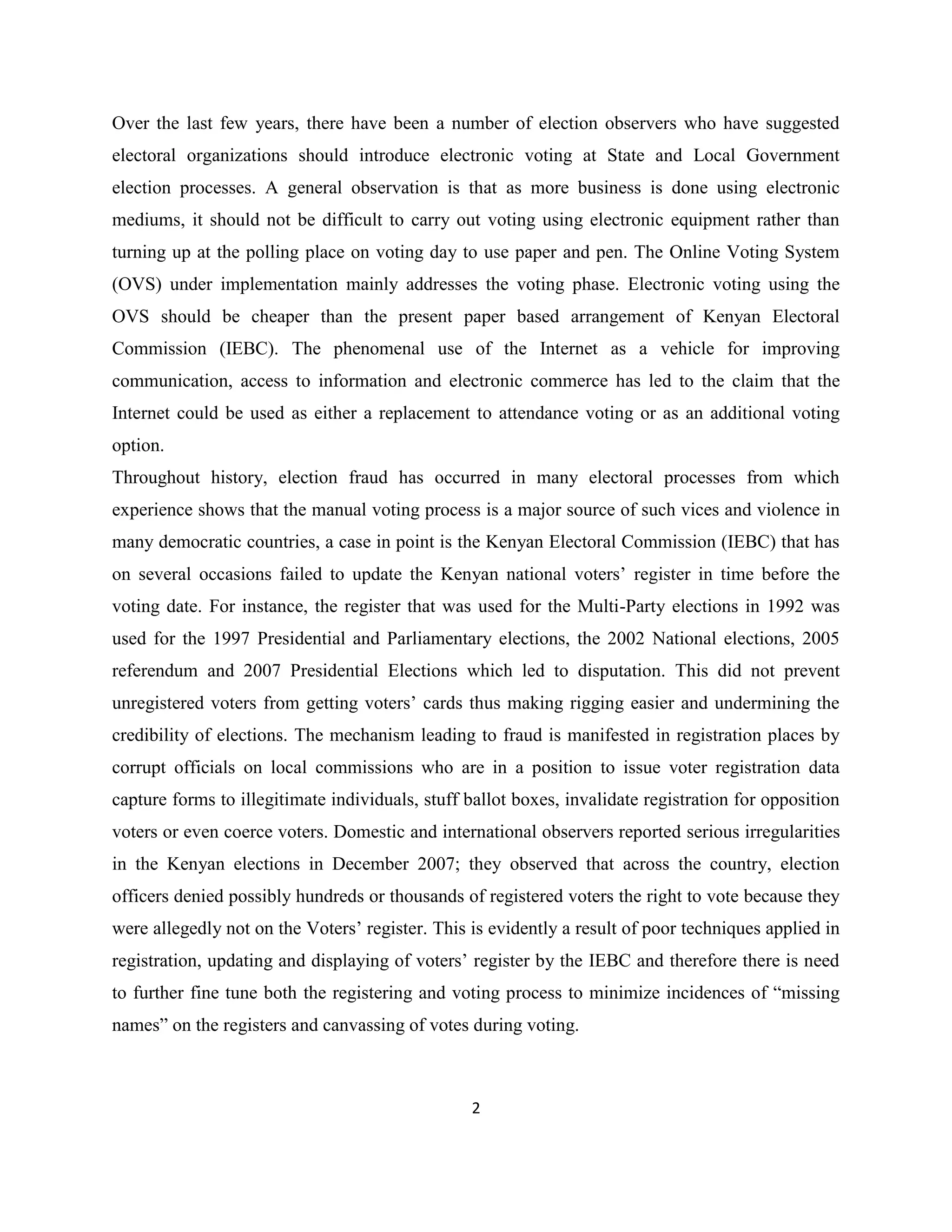 PROJECT REPORT_ONLINE VOTING SYSTEM | DOCX PROJECT REPORT_ONLINE VOTING SYSTEM | DOCX