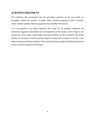 PROJECT REPORT_ONLINE VOTING SYSTEM | DOCX