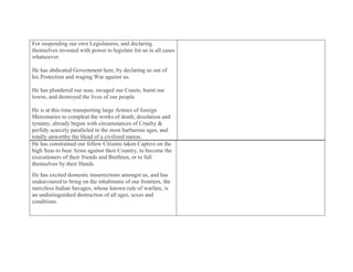 Declaration activity | DOCX