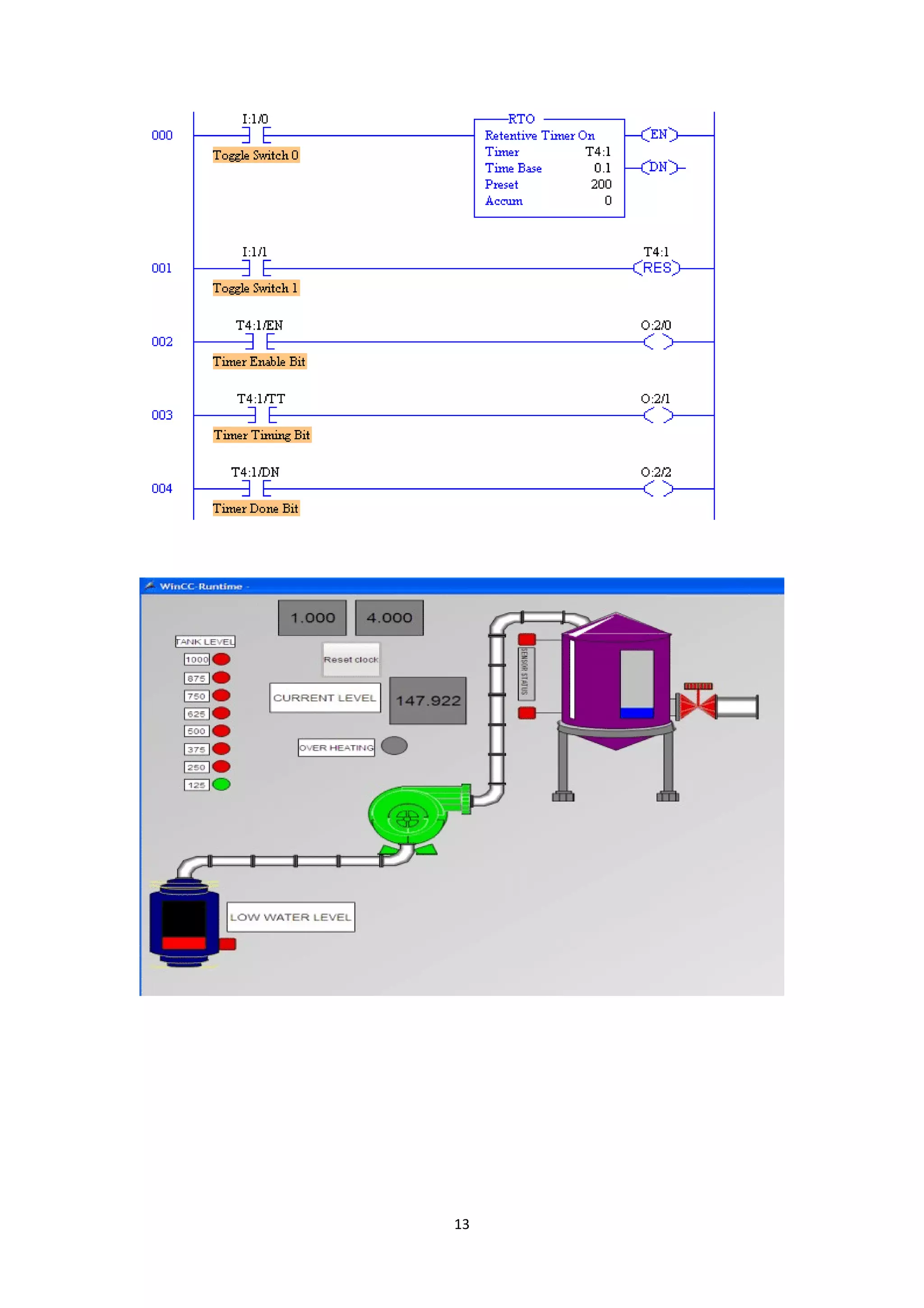 Industrial Training Report on PLC & SCADA | PDF