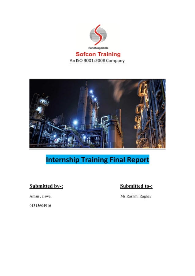Industrial Training Report on PLC & SCADA | PDF | Undergraduate Education | College Education