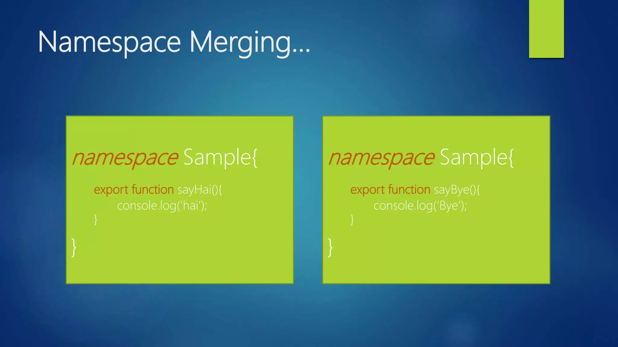 Declaration merging | Typescript | PPT | Free Download Declaration merging | Typescript | PPT | Free Download