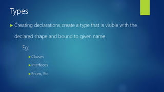 Declaration merging | Typescript | PPT | Free Download