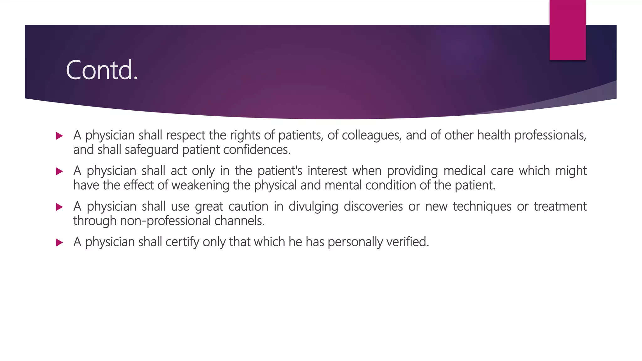 Declaration of Geneva and International Code of Medical Ethics..pptx