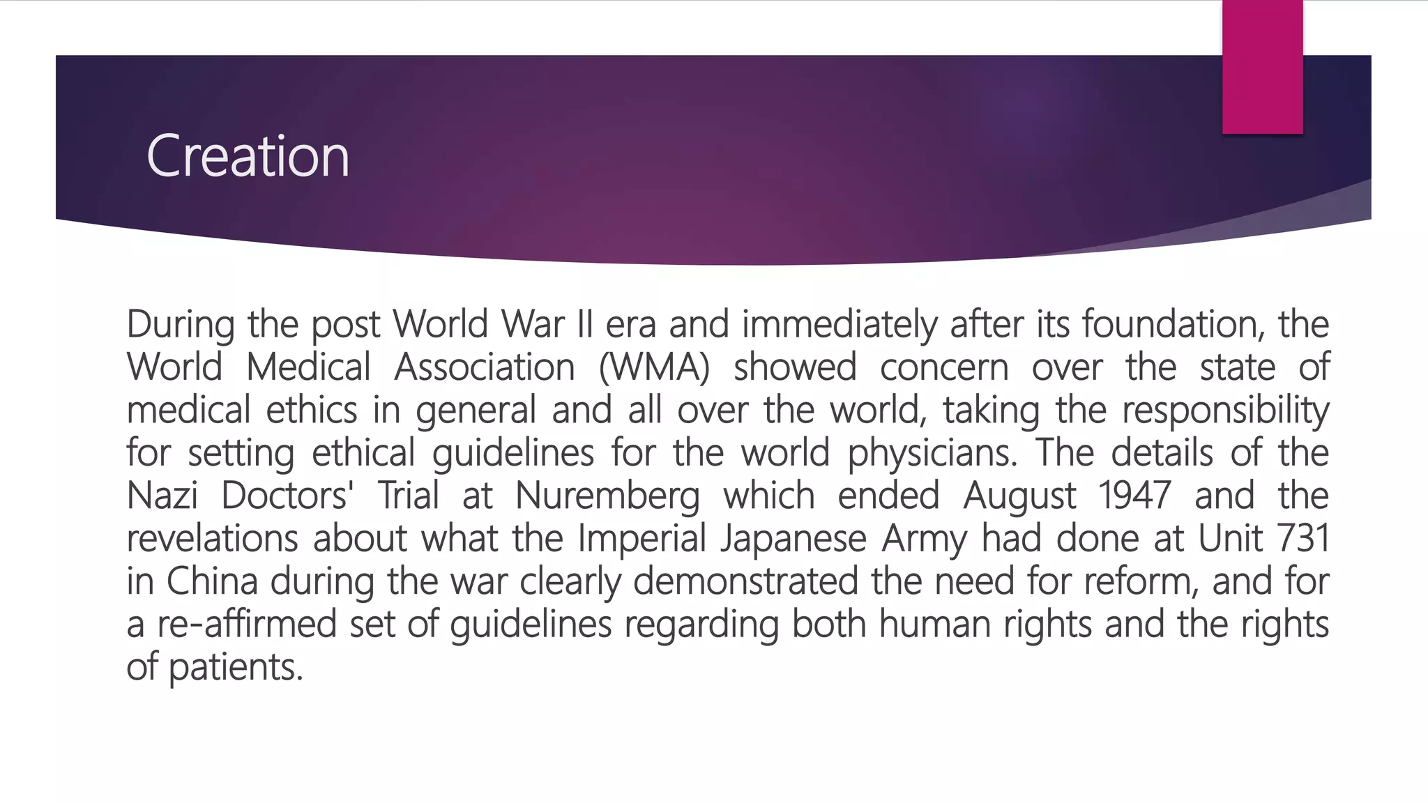 Declaration of Geneva and International Code of Medical Ethics..pptx