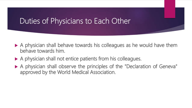 Declaration of Geneva and International Code of Medical Ethics..pptx ...