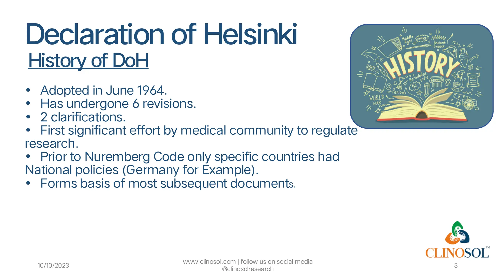 Declaration of Helsinki | PDF