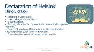 Declaration of Helsinki | PDF