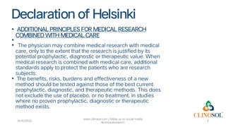 Declaration of Helsinki | PDF