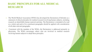 Declaration of helsinki powerpoint presentation | PPTX