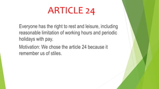 Declaration of human rights | PPT