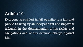 DECLARATION OF HUMAN RIGHTS............. | PPTX