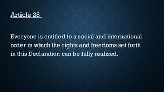 DECLARATION OF HUMAN RIGHTS............. | PPTX