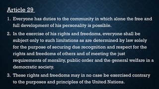 DECLARATION OF HUMAN RIGHTS............. | PPTX