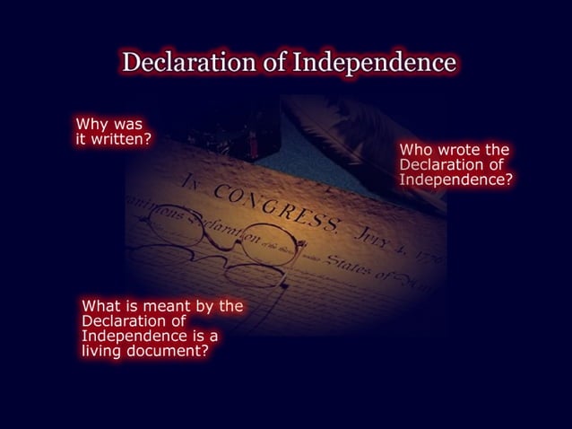 Declaration of Independence | PPT