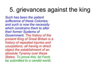 Declaration of independence 1 | PPT