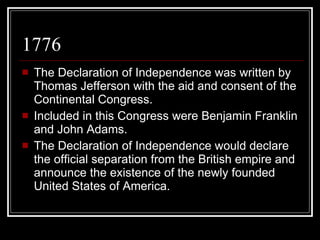 Declaration of independence | PPT | Politics