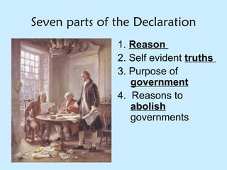 Declaration of independence | PPT