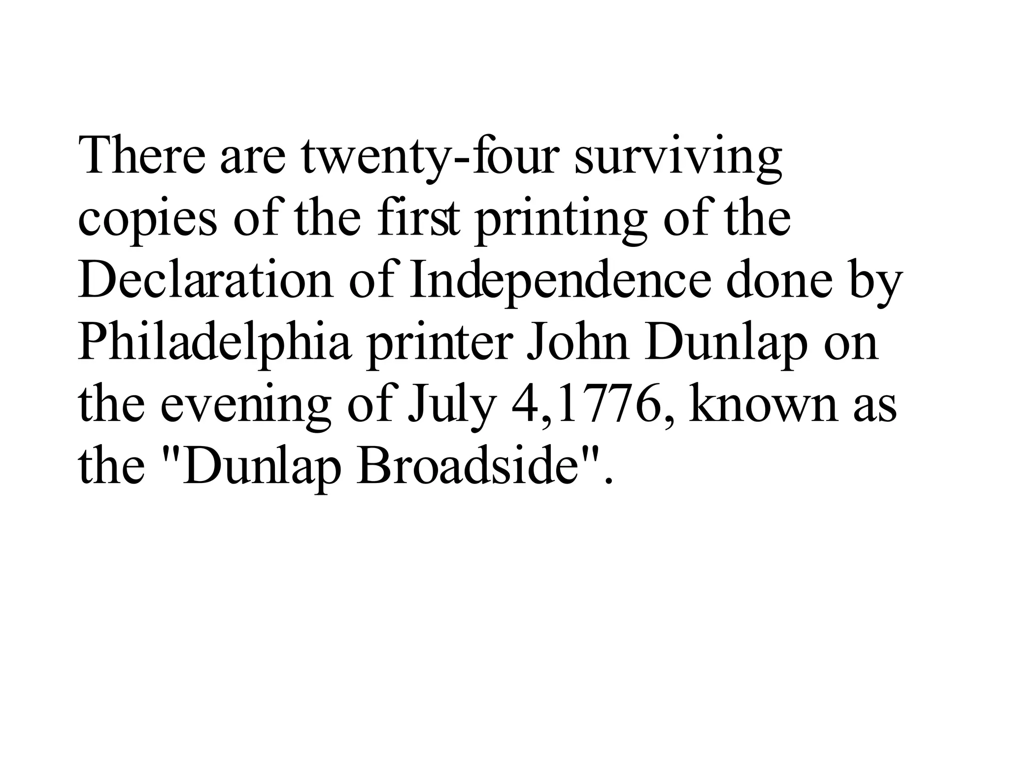 Declaration Of Independence | PPT