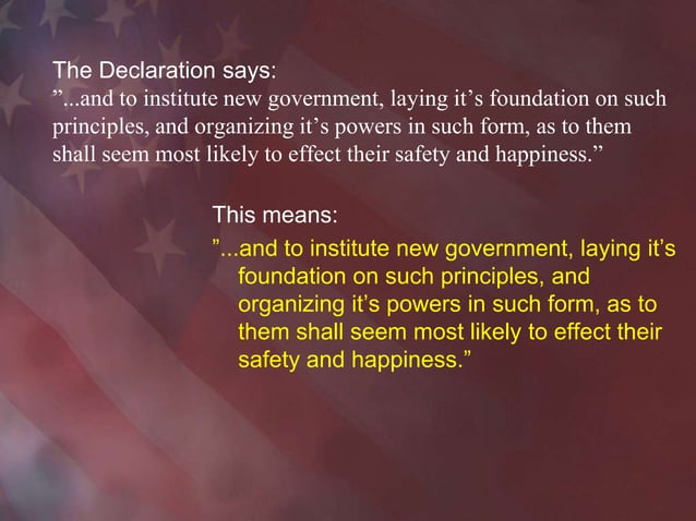 Declaration of Independence | PPTX