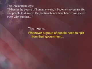 Declaration of Independence | PPTX