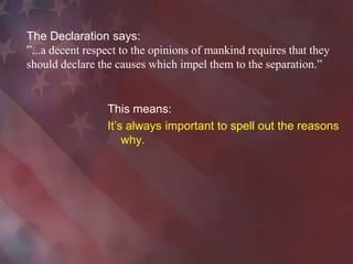 Declaration of Independence | PPTX