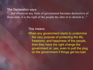 Declaration of Independence | PPT