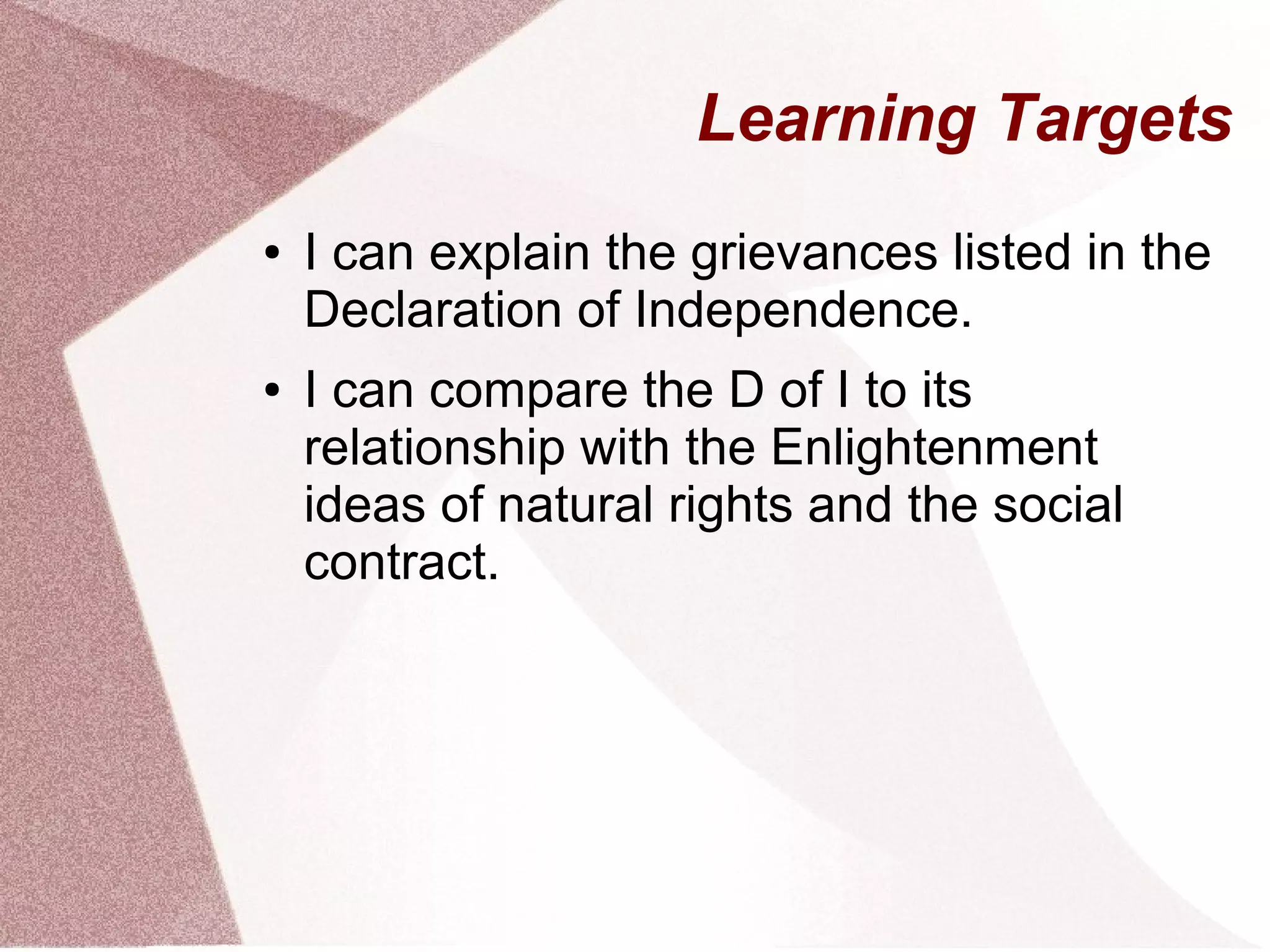 Declaration of independence | ODP