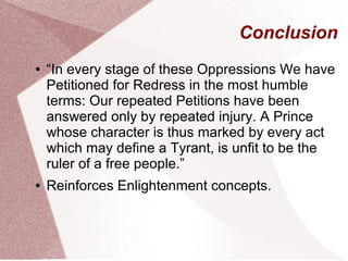 Declaration of independence | ODP