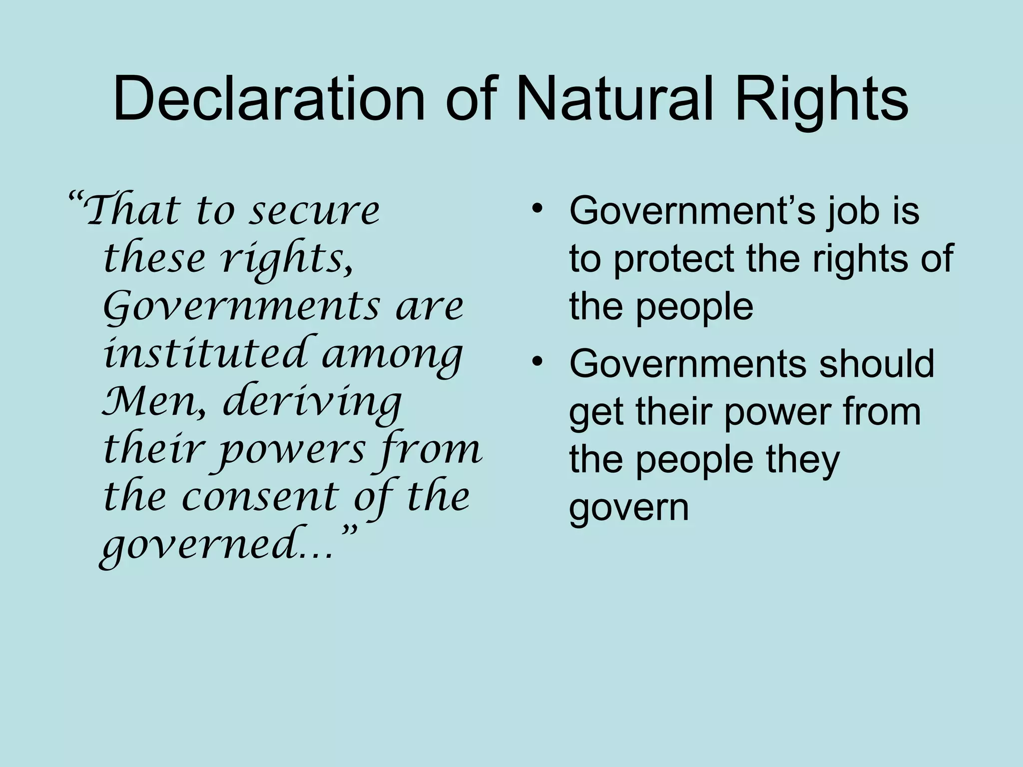 Declaration of independence | PPT