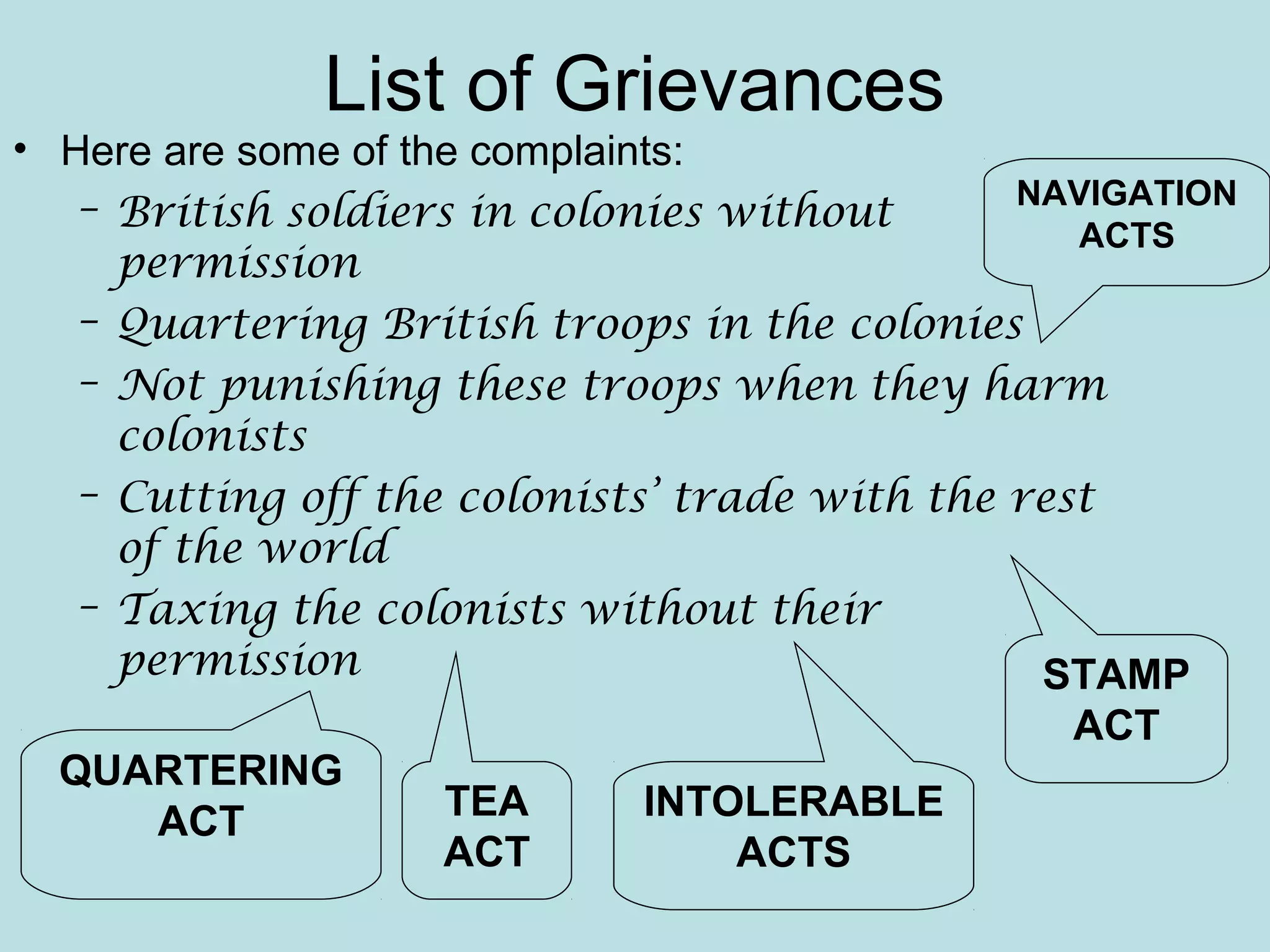 Declaration of independence | PPT