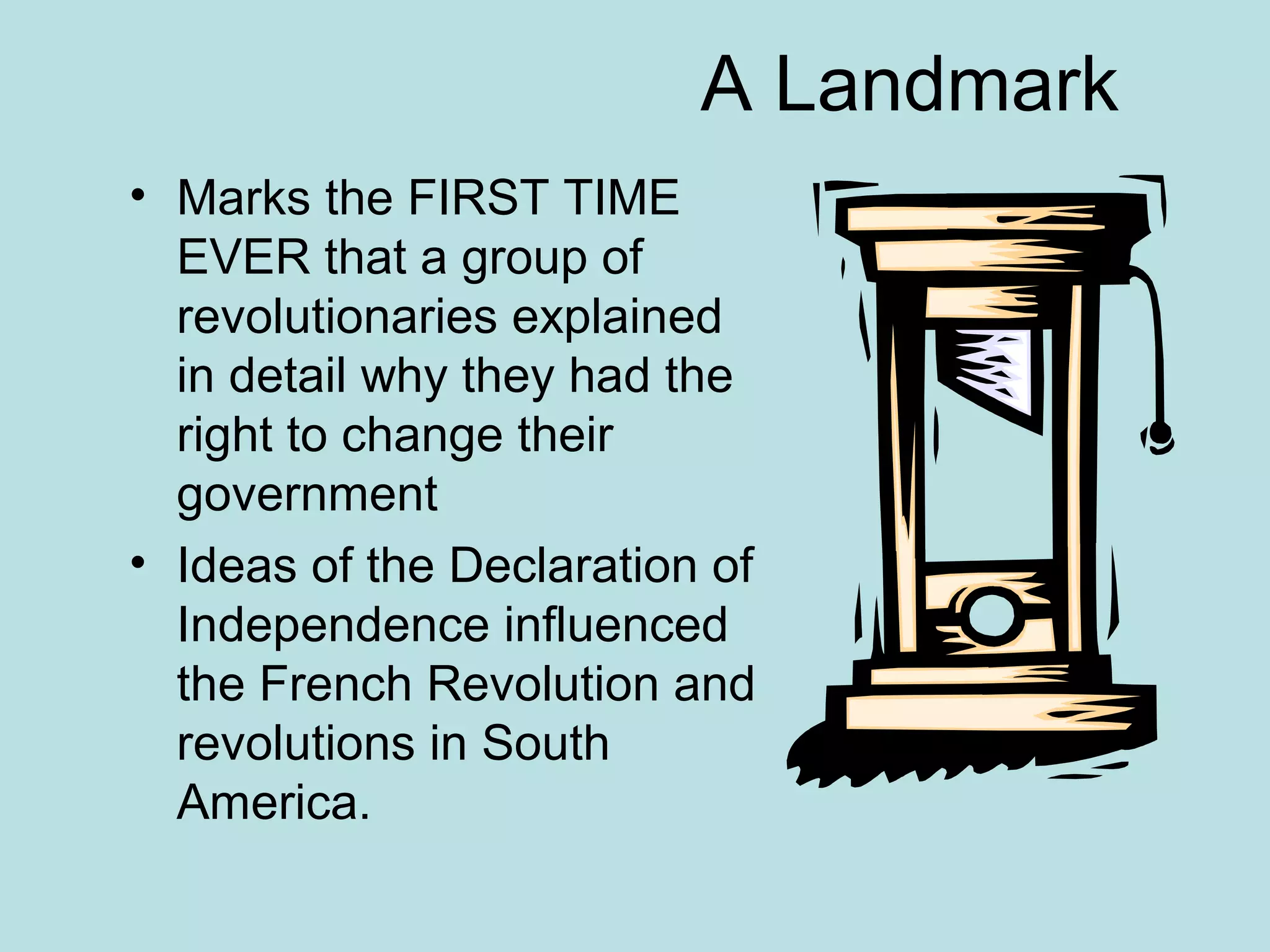 Declaration of independence | PPT